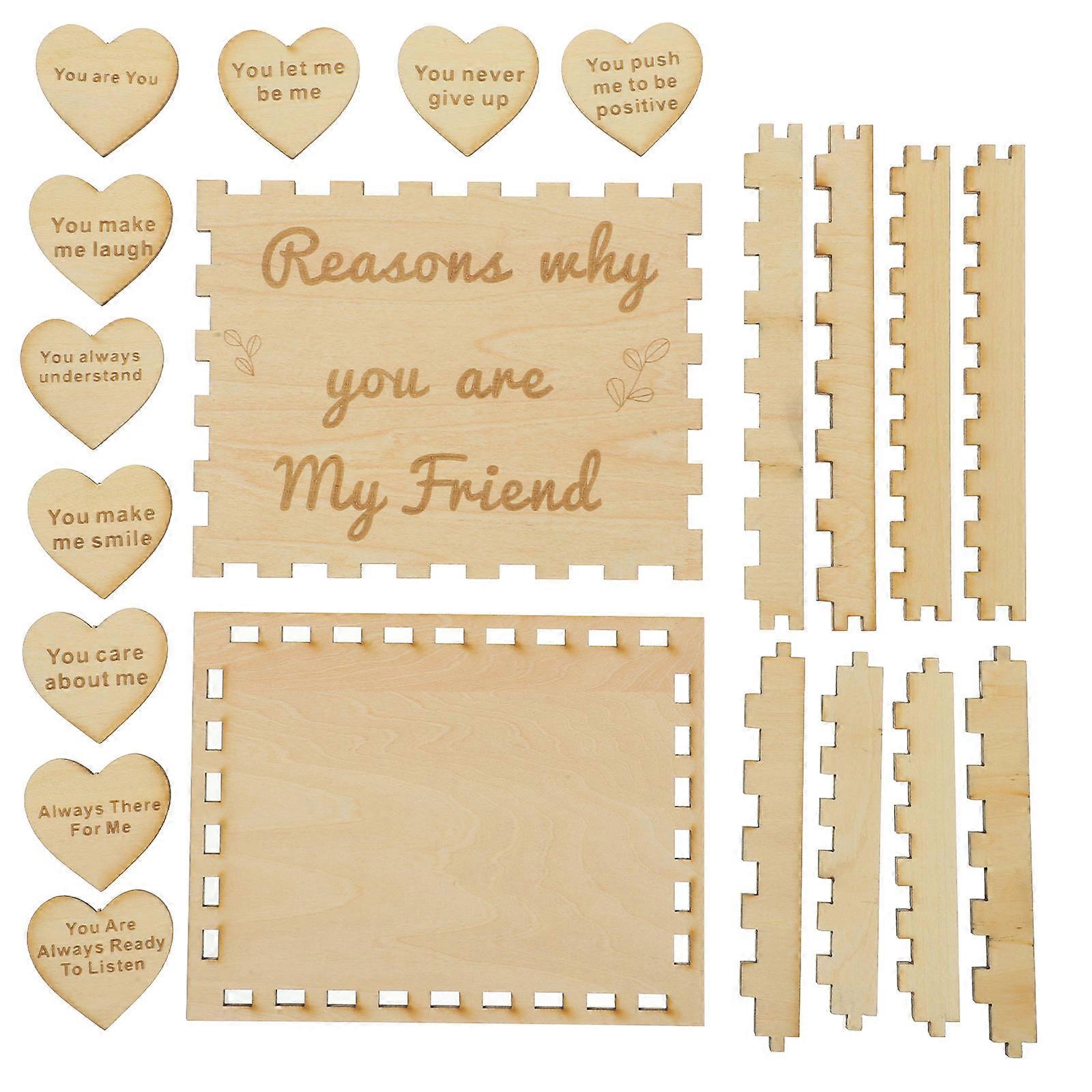 Sentimental Gifts Friend Wood Friendship Box Valentine's Day ...