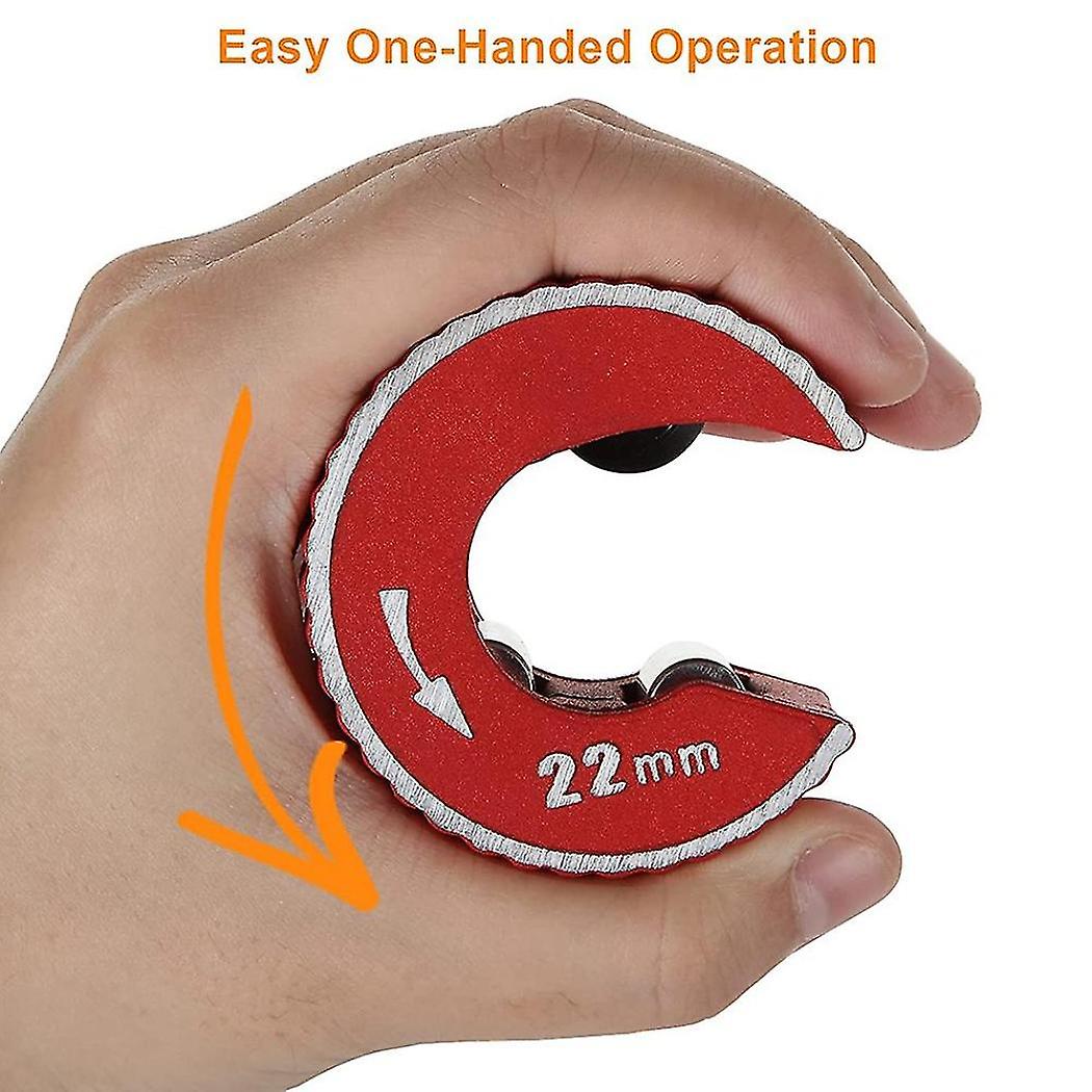 2pcs 15mm & 22mm Copper Pipe Cutter Mini Auto Pipe Slice Tool Zinc ...