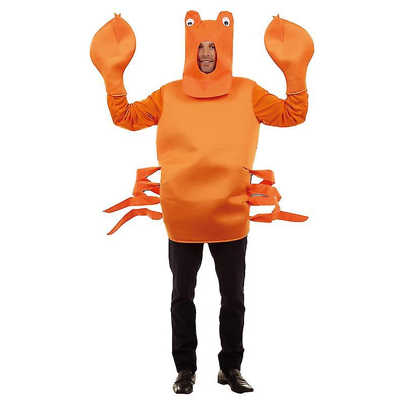 Shrimp Unisex Costume Unisex Crab Costume Adult Lobster Man Cosplay ...