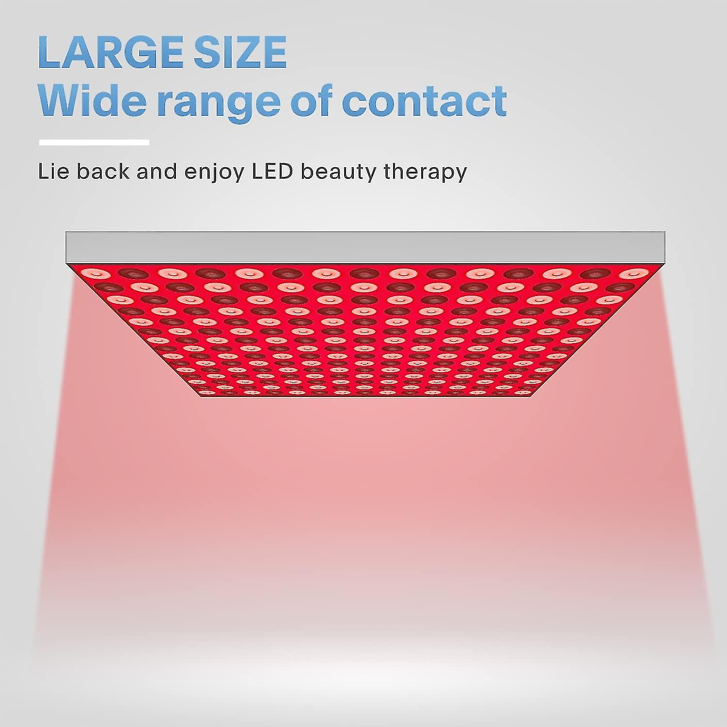 Red-light-therapy, Led 660nm And Near Infrared 850nm Light Combo-red Light Therapy Device For ...