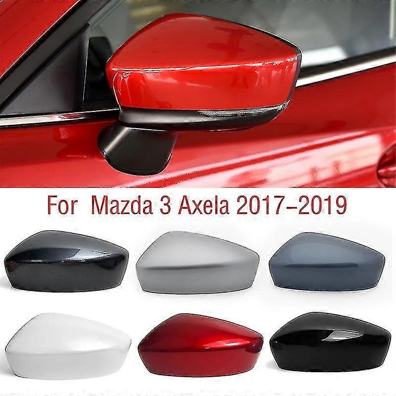 For Mazda 3 Axela M3 2017 2018 2019 Car Wing Door Side Mirror Cap Shell ...