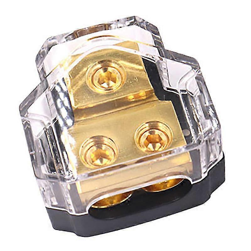 Car Audio Amplifier Power Distribution Block 1 in 2 Out Way Power ...