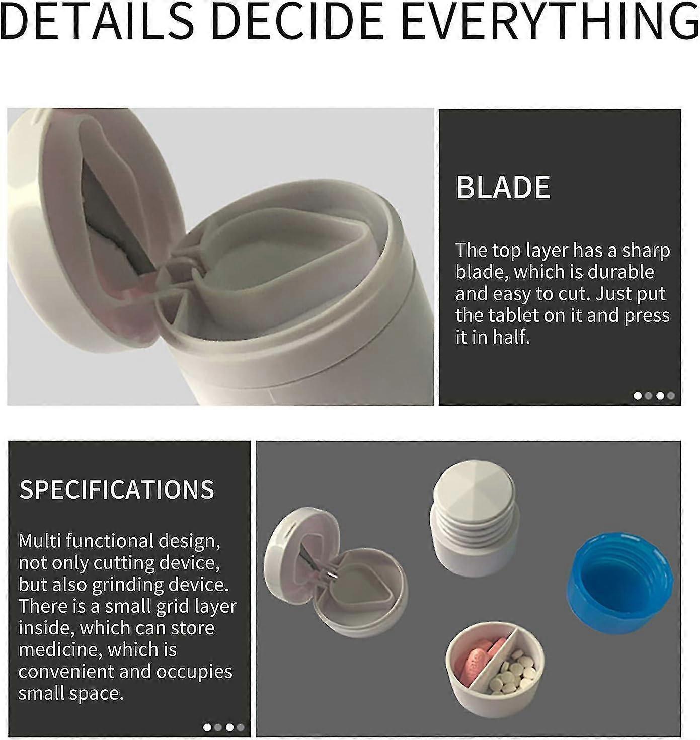 Tablet Divider For Small And Tablets, Tablet Mortar,3-in-1 ...