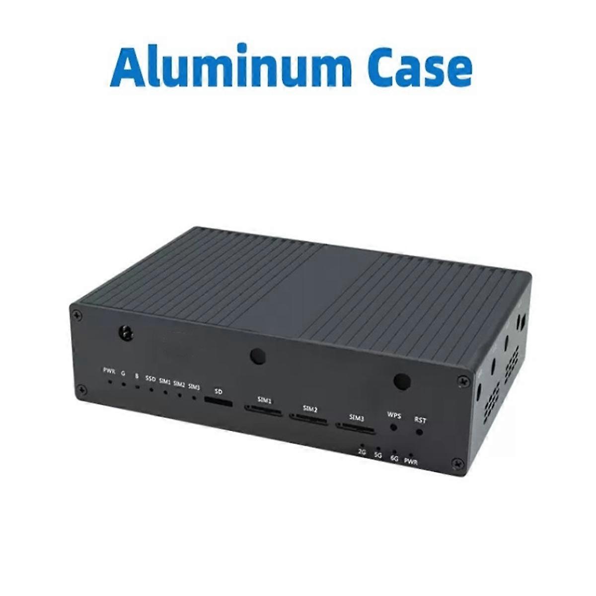 For Banana Pi R4 Aluminum Case Metal Shell for Banana Pi -R4 ...