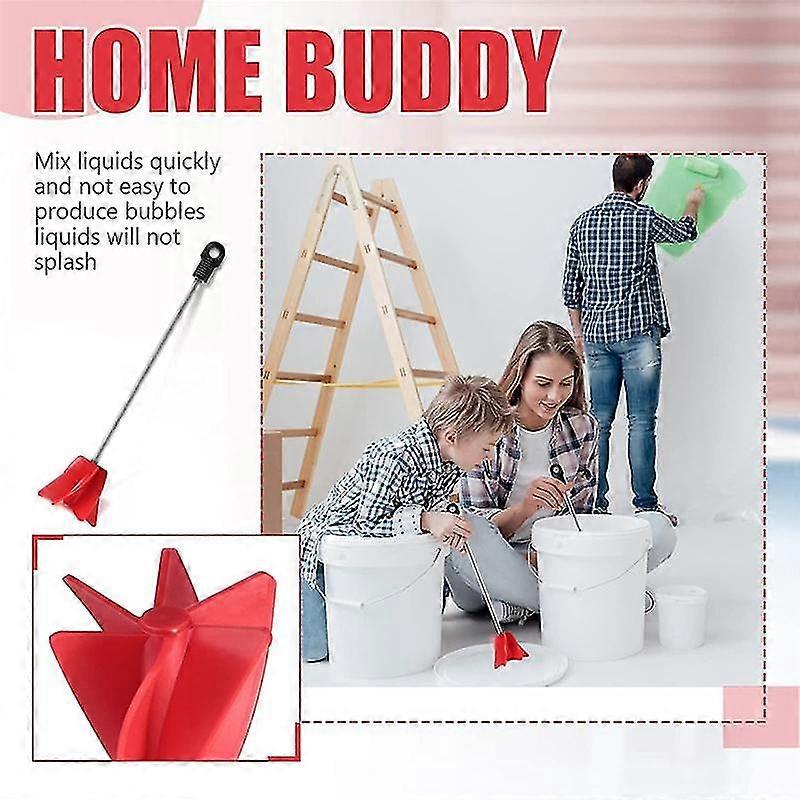 3pcs Paint Mixer Drill Attachment,paint Mixer For Drill,paint Stirrer | Fruugo UK