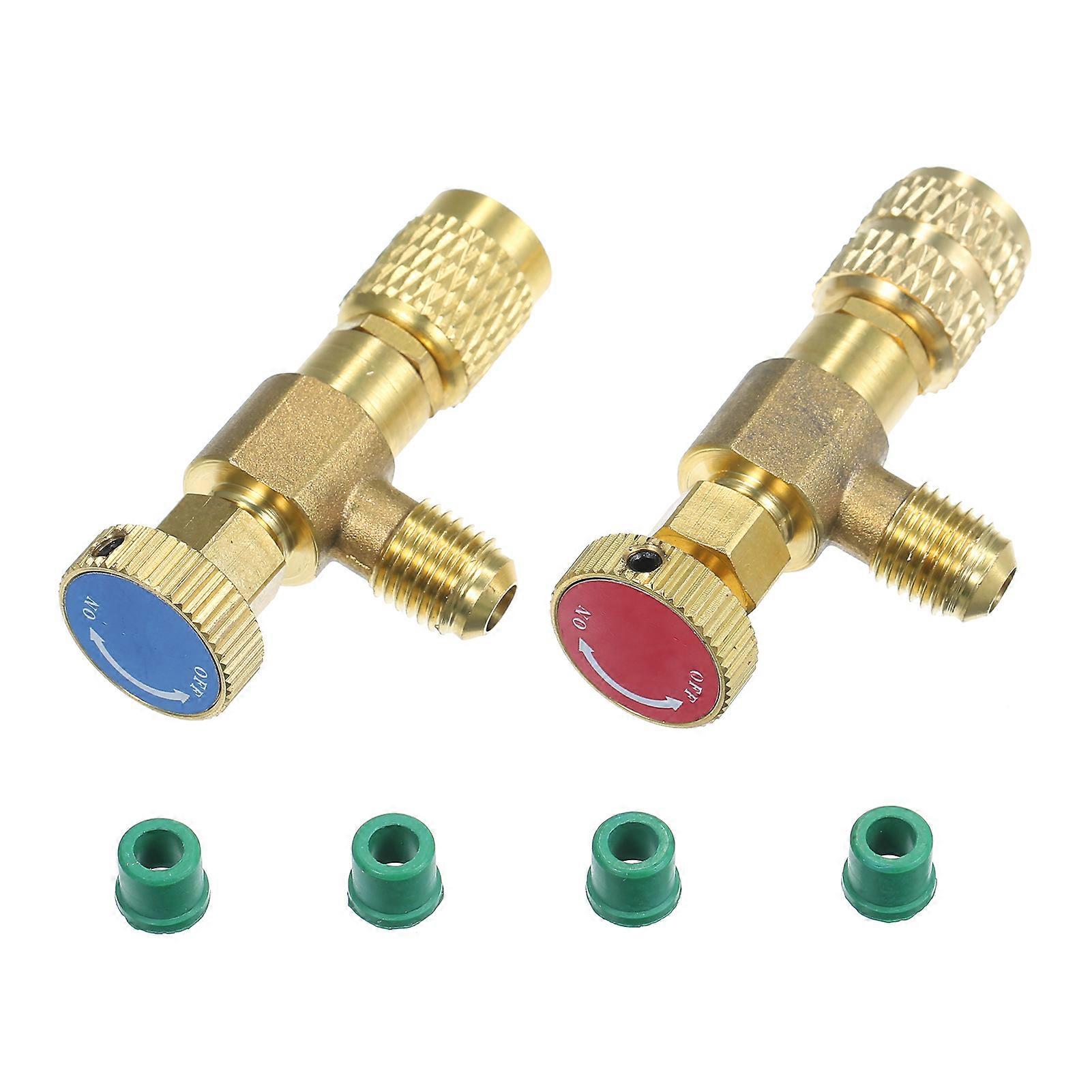 R12 R410 Refrigerant Charging Valve, Air Conditioning Refrigerant ...