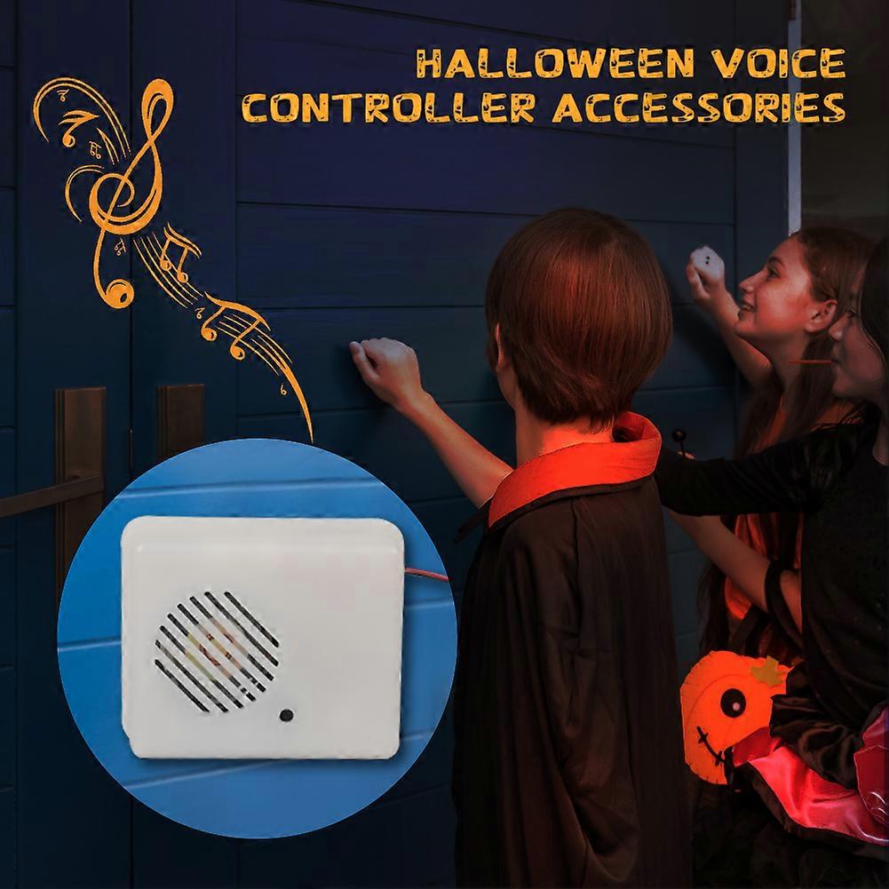 Voice-activated Scary Props Halloween Decoration Sound Sensor Scream ...