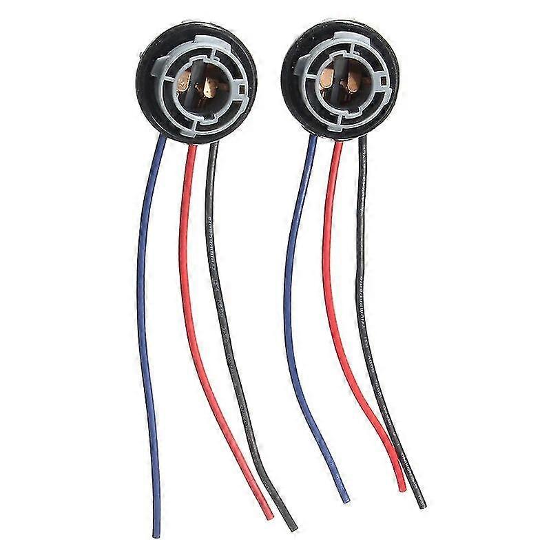 2pcs/lot 1157 Bulb Socket Bay15d Lamp Light Bulb Holder P21/5w Adapter Connector Base For Car ...