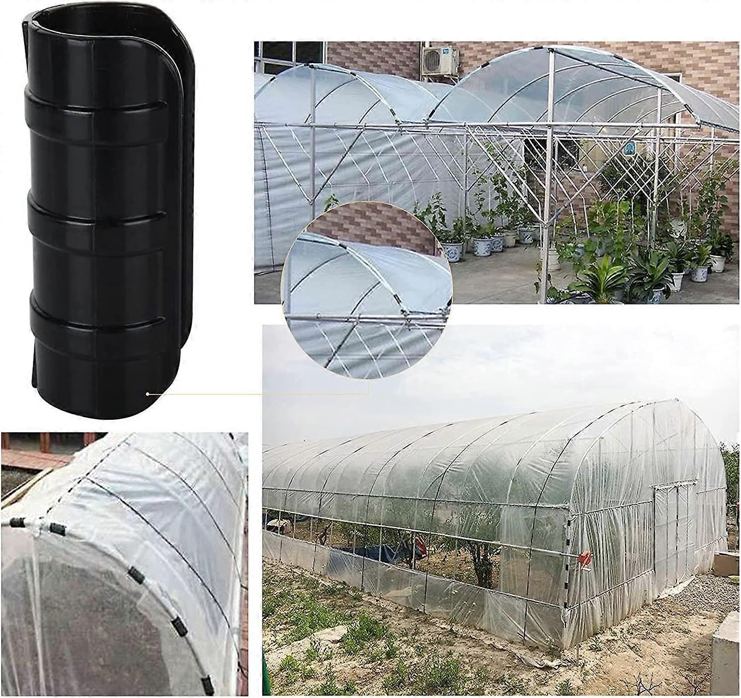50 PCS Greenhouse Film Clip, 25MM Greenhouse Clip Film Clamp Kit for ...