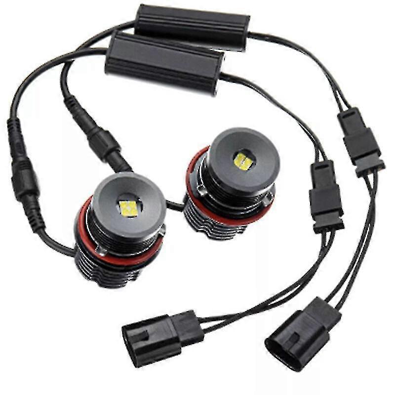 High Power White 6500k 40w/pcs Led Angel Eyes Halo Ring Marker Bulb ...