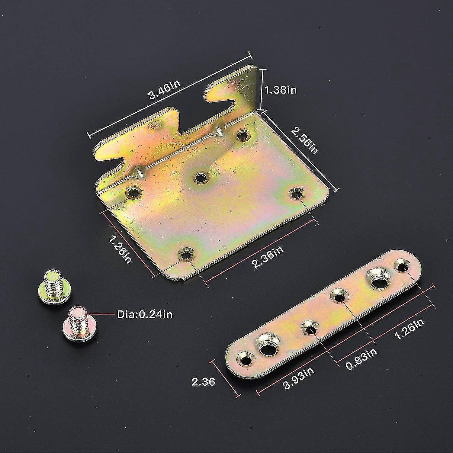 Thickened Heavy-duty European-style Bed Hinge Furniture Bed Accessories ...