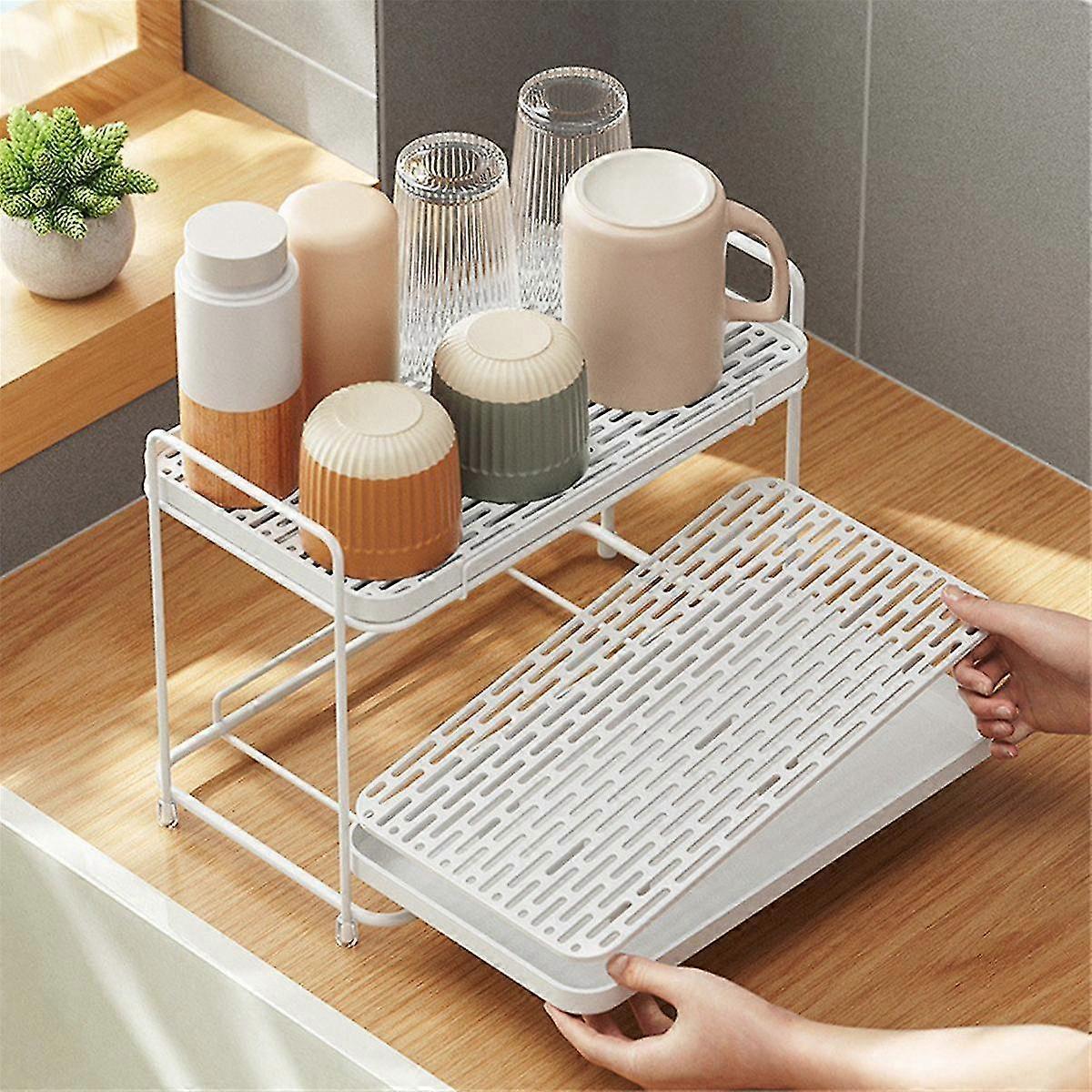 Coffee Cup Stand Food Grade Metal Cup Rack Stand Multifunctional ...