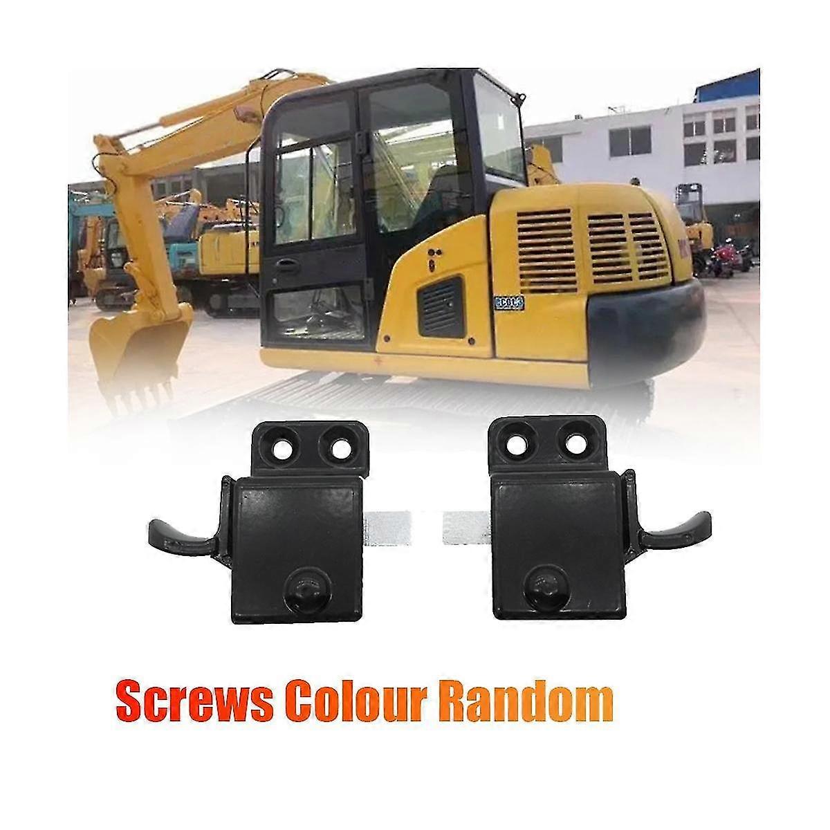1pair Pc5566070-7-8 Excavator Front Windshield Window Lock Block For ...