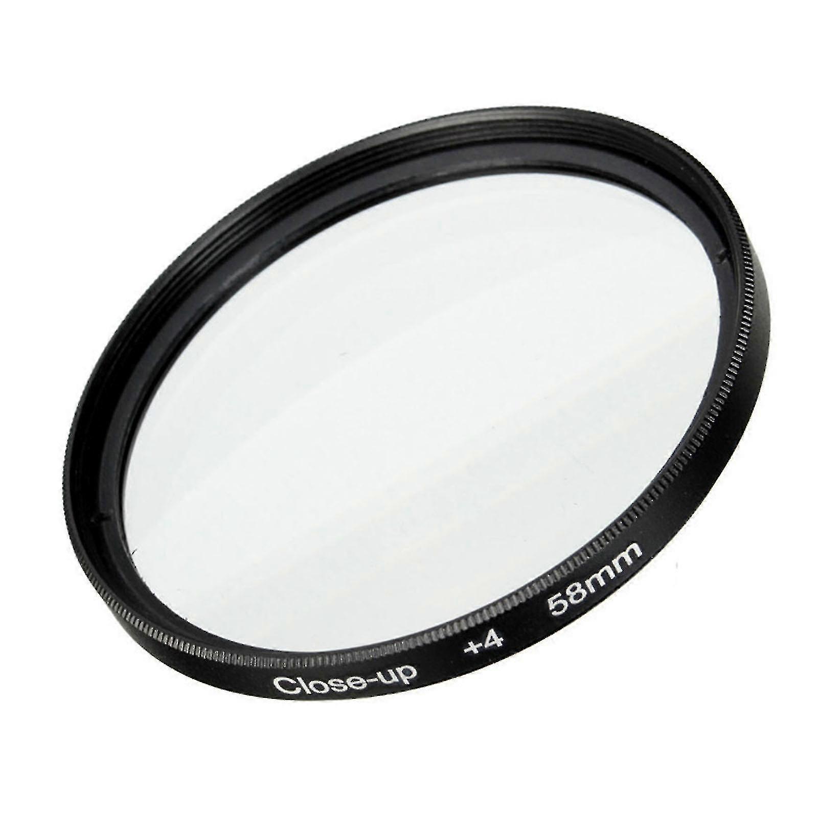 4pcs Macro Close Up Lens Filter Kit +1 +2 +4 +10 49/52/55/58/62/67/72 ...