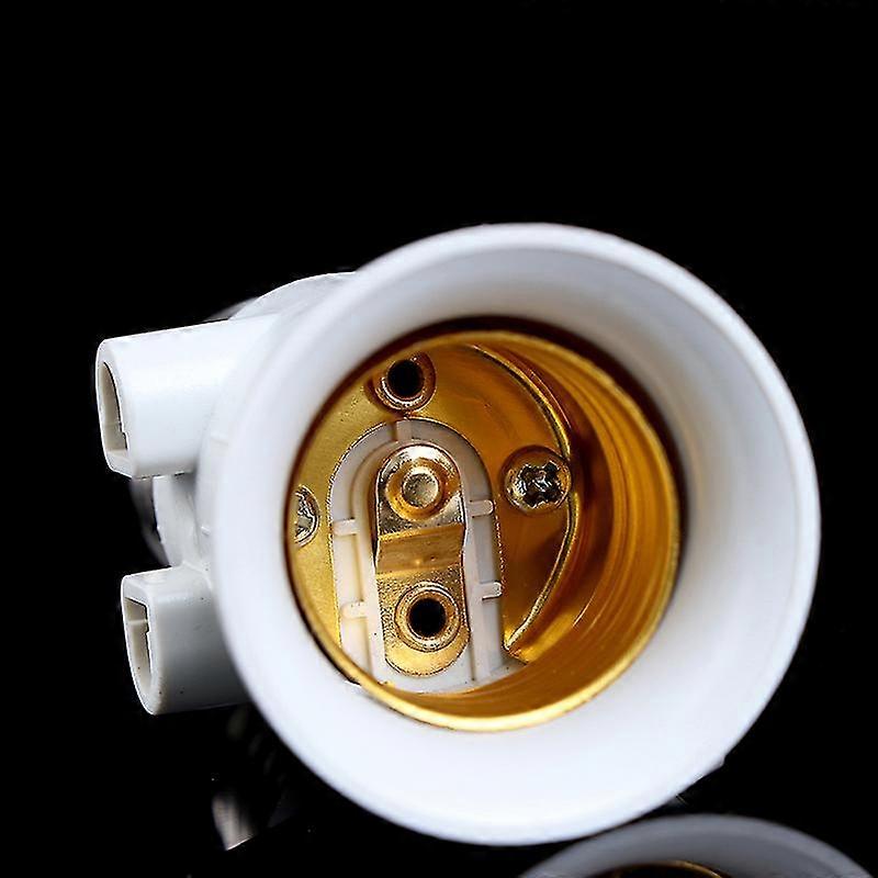 Ac100-240v E27 Bulb Adapter Lamp Holder Base Socket Conversion With Eu ...
