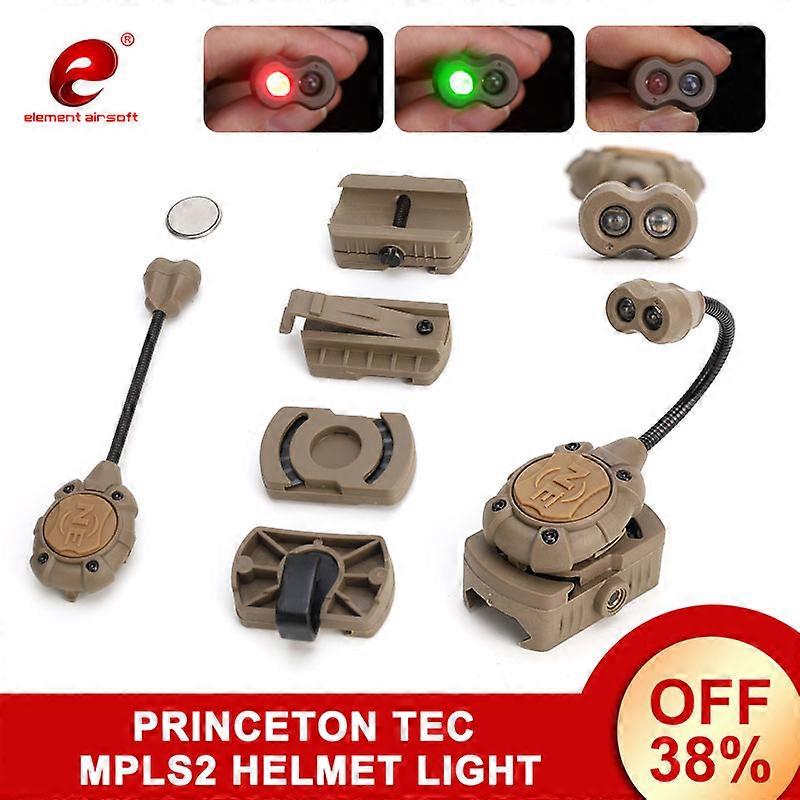 Element Tactical Helmet Light Mil Tec MPLS LED Lights IR Laser Light ...