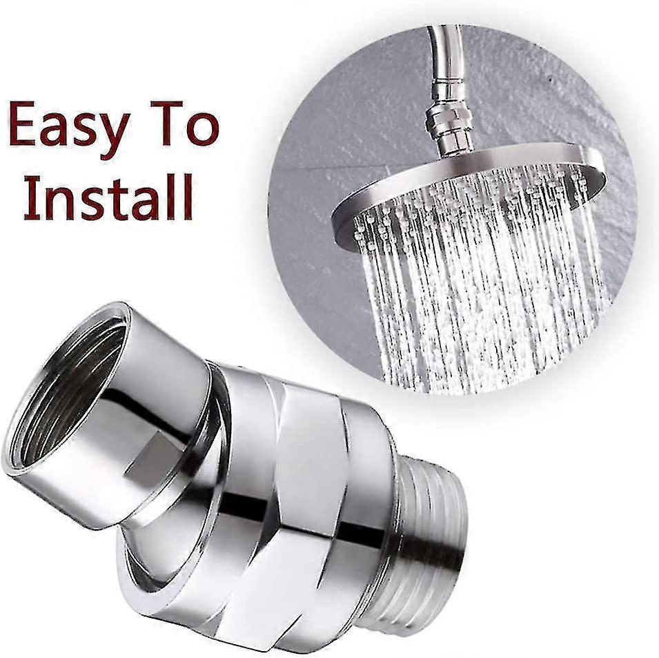 Shower Head Swivel Ball Joint Adapter Shower Connector Ball Joint ...