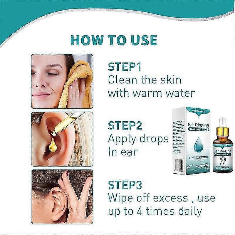 30ML Ear Drops for Tinnitus Relief | Ear Drops with No Side Effects ...