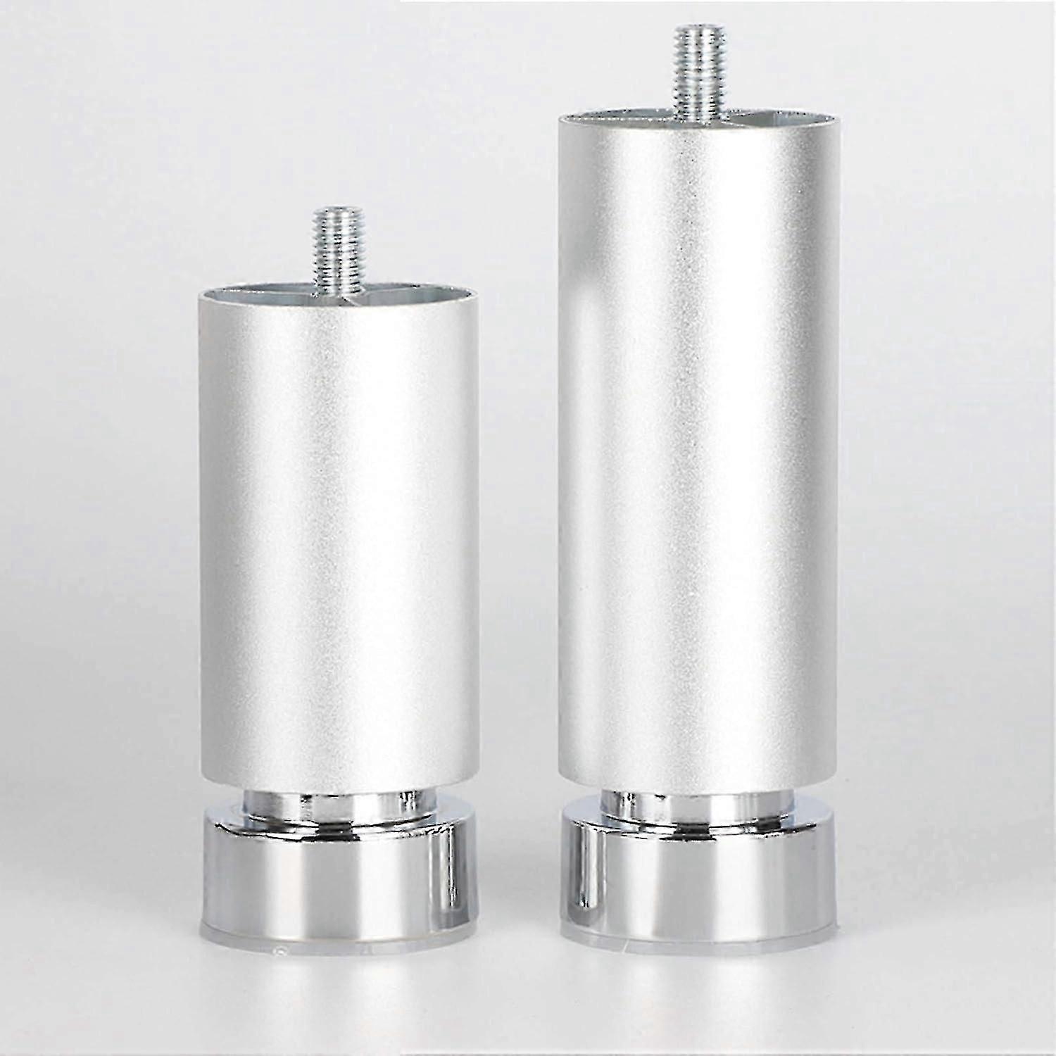 Pack Of 4 Adjustable Furniture Legs,aluminum Alloy Sofas Legs,round ...