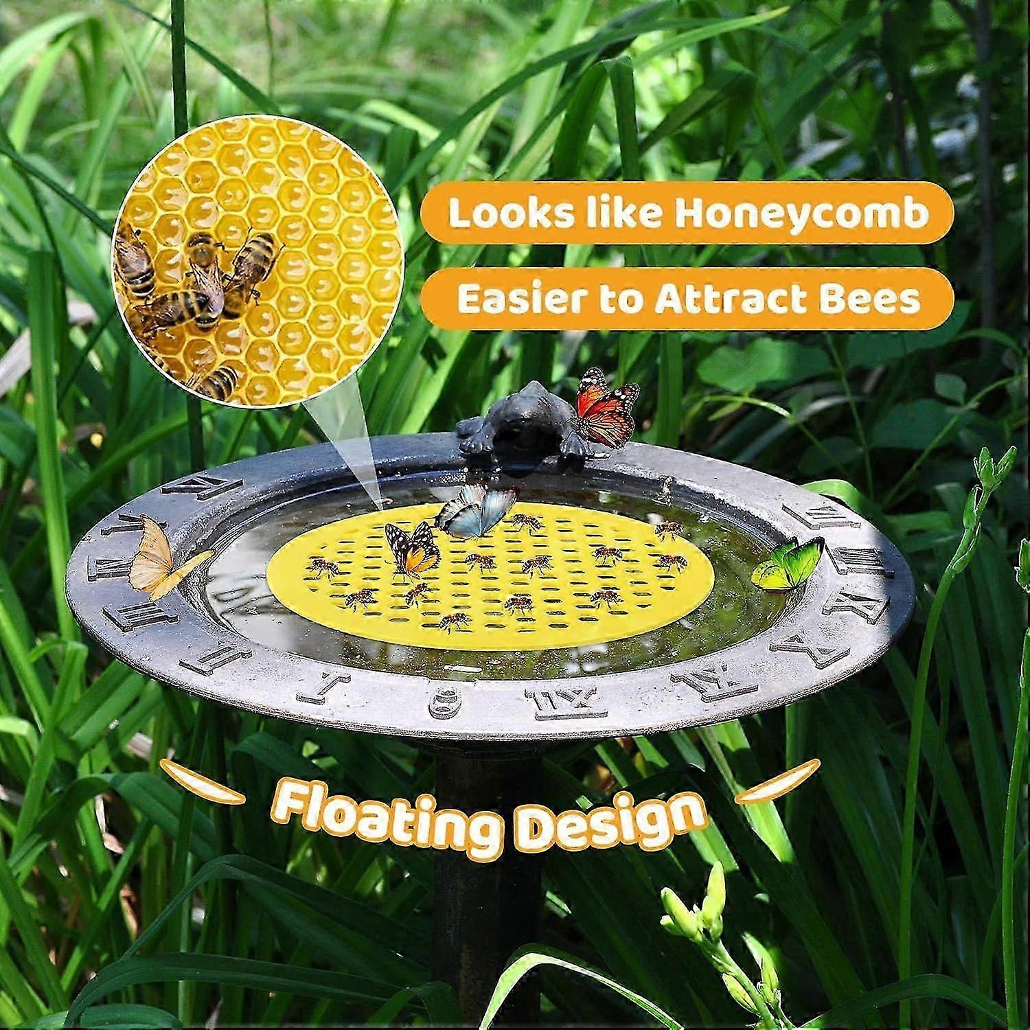 Bee Honeycomb Net Cups for Bees Drinking, 4 Pack Bees Insect Drinking ...