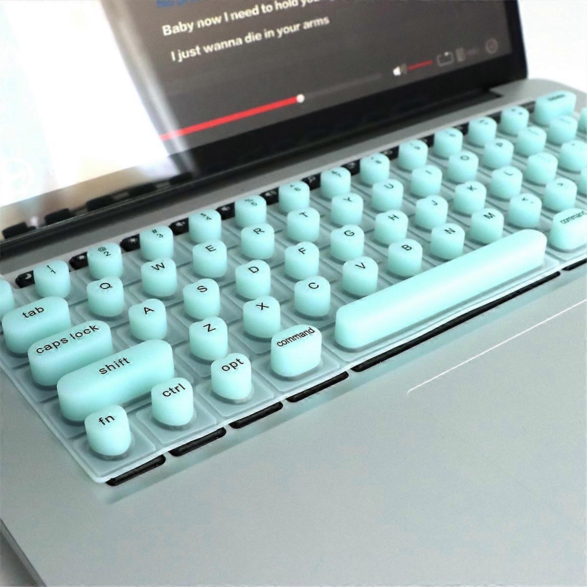 Silicone Keyboard Film Protective Cover Portable Long Nails Typing ...