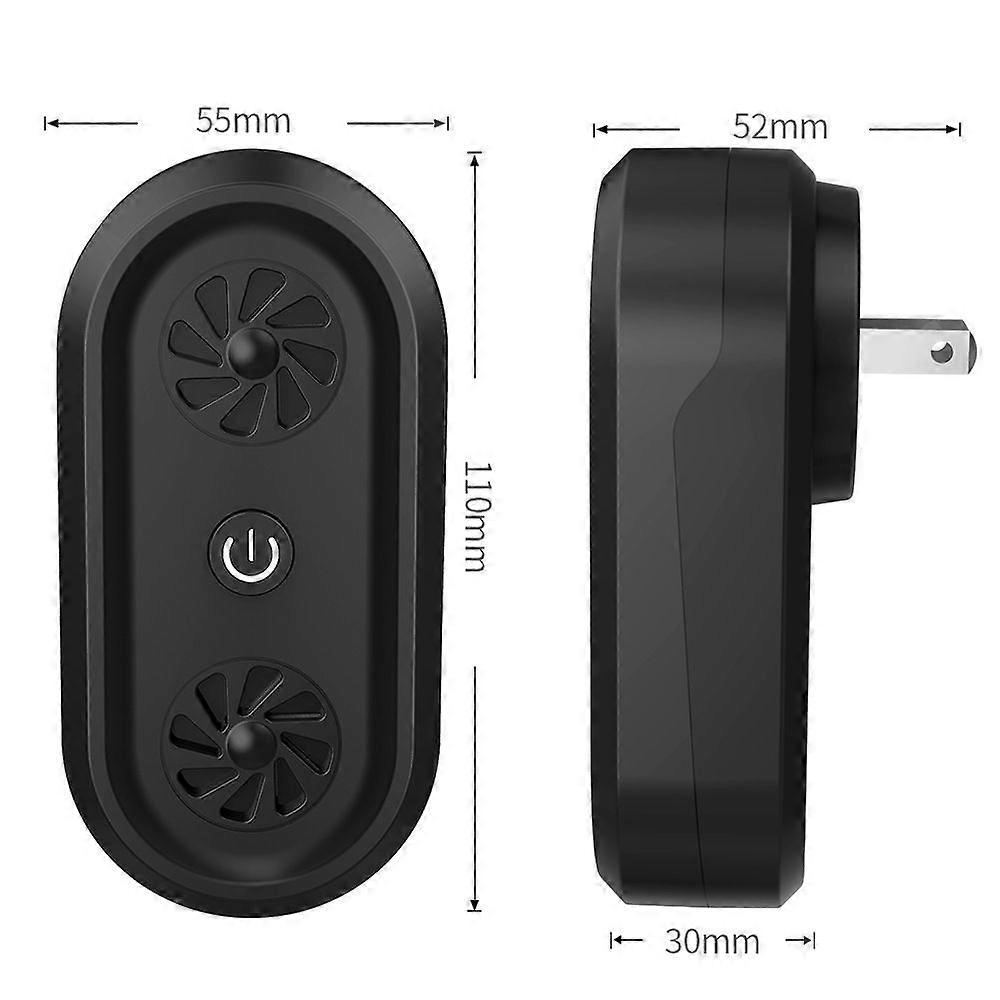 Ultrasonic Pest Repeller Double Buzzer Insects Repellent Electronic ...