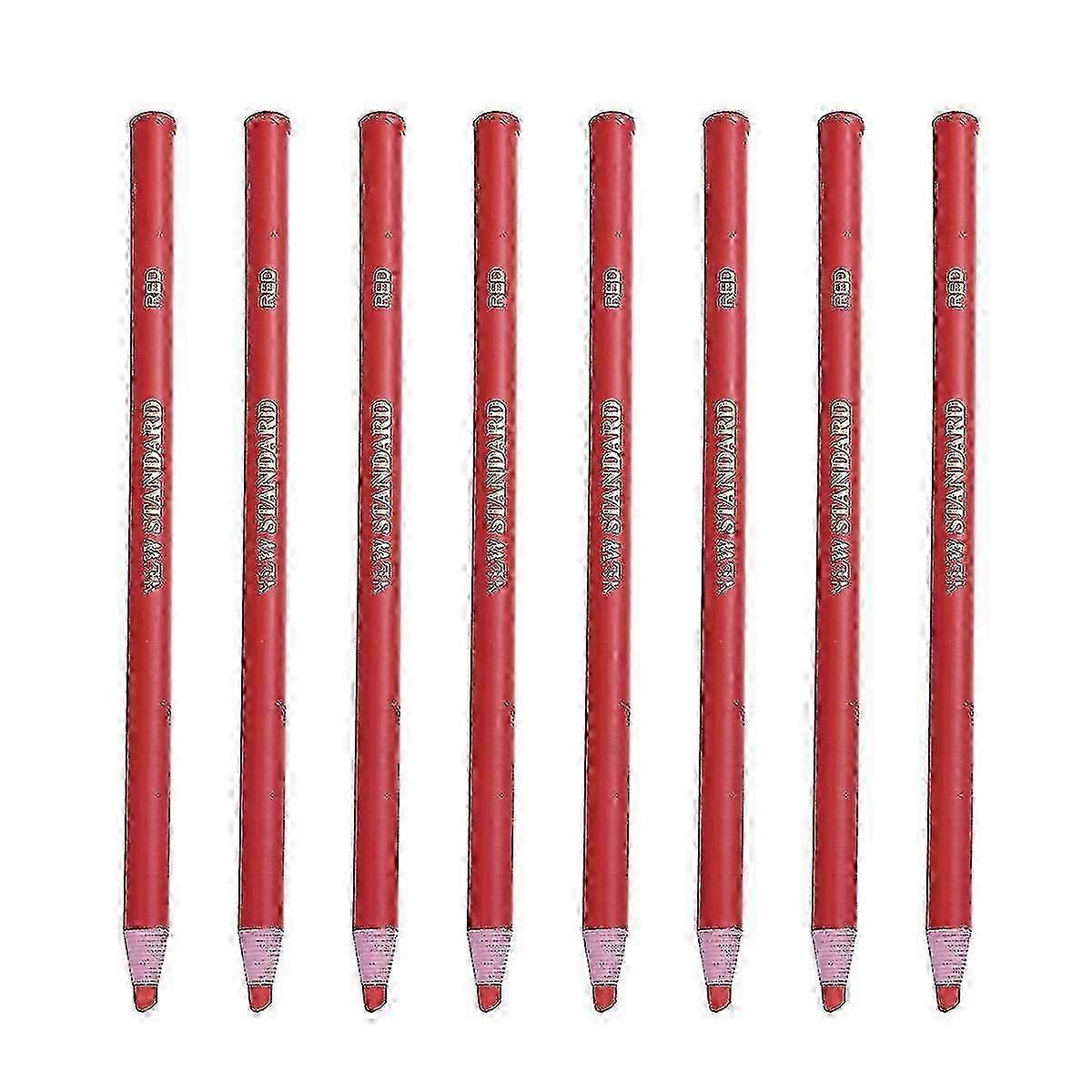 12 Red Peel-Off Grease Pencils | China Marker Crayons for Smooth ...