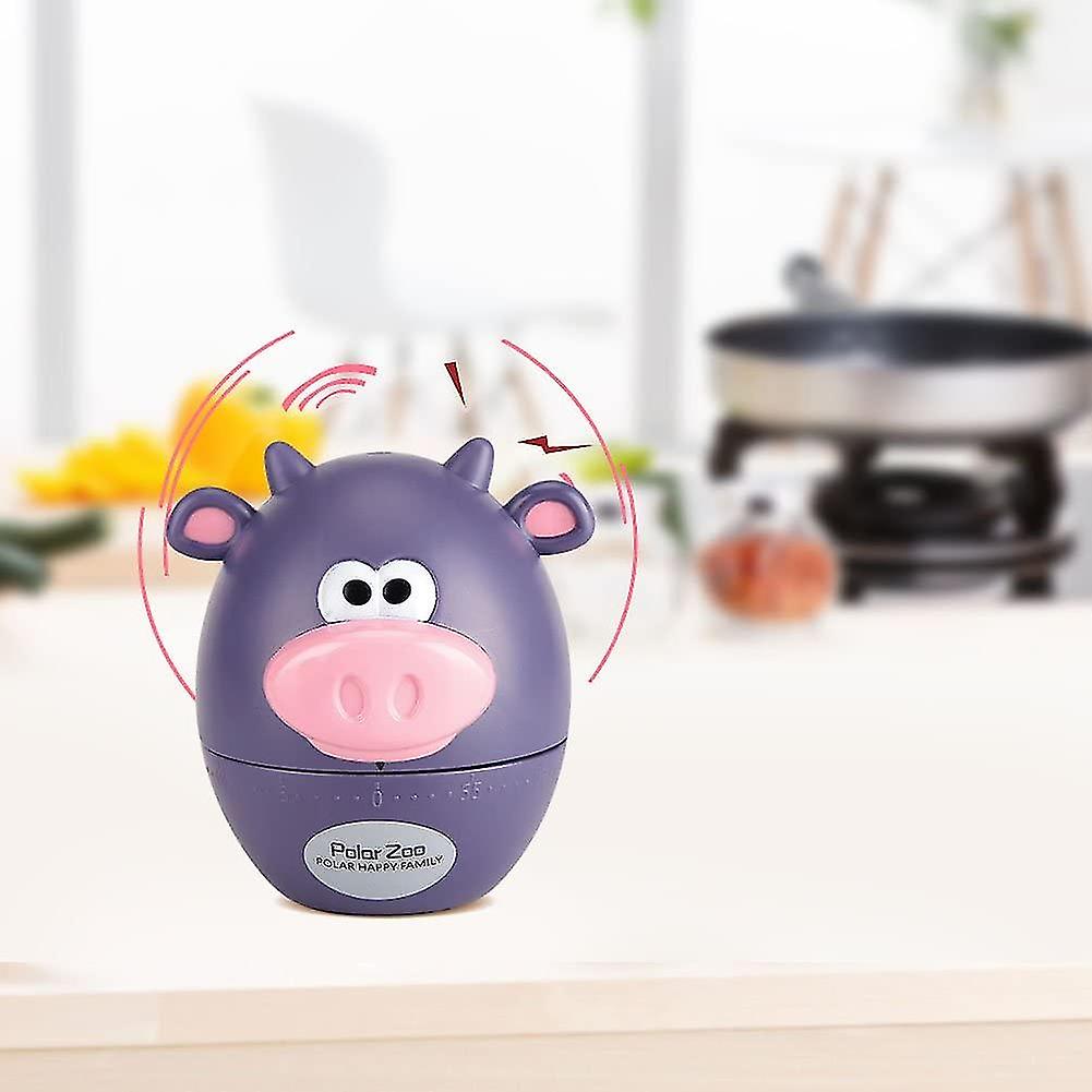 Mechanical Cute Animal Shapes Kitchen Timer Mechanical 55 Minutes ...