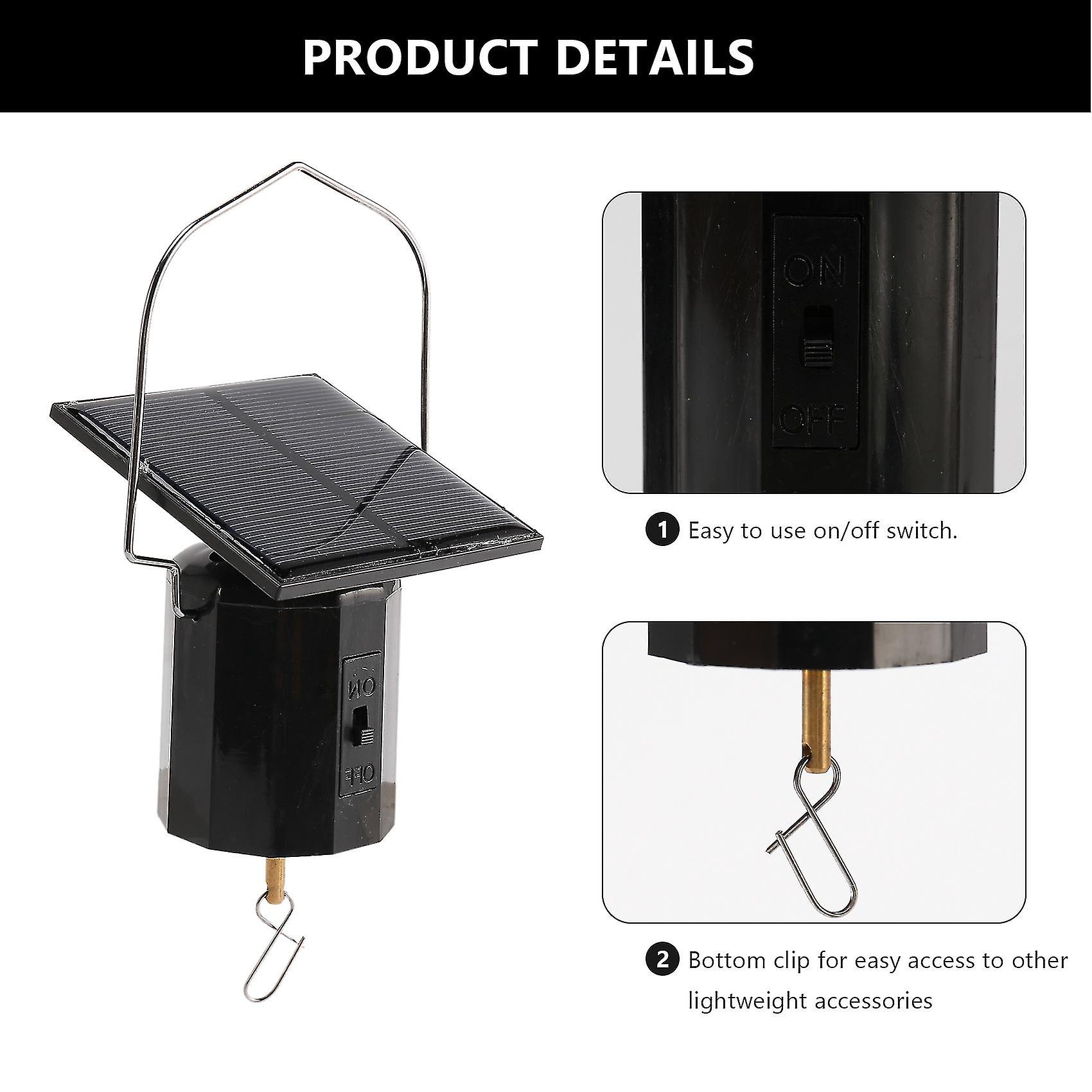 Solar Hanging Display Motor Rotating Small Motor Solar Energy Wind ...