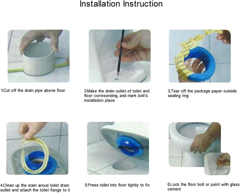 Sealing Ring Sewer Pipe Pest Control Universal Toilet Smell Proof ...