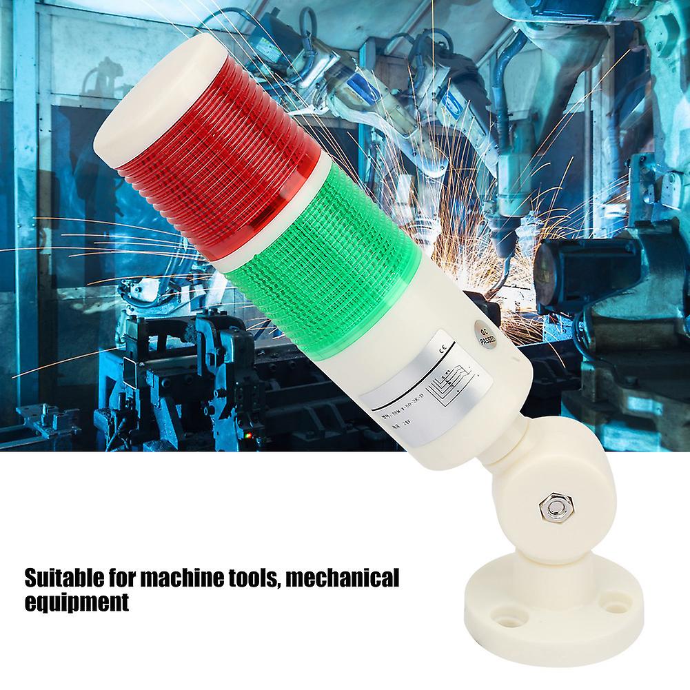 Red /Green CNC Machine Warning LED Indicator Alarm Signal Light with ...