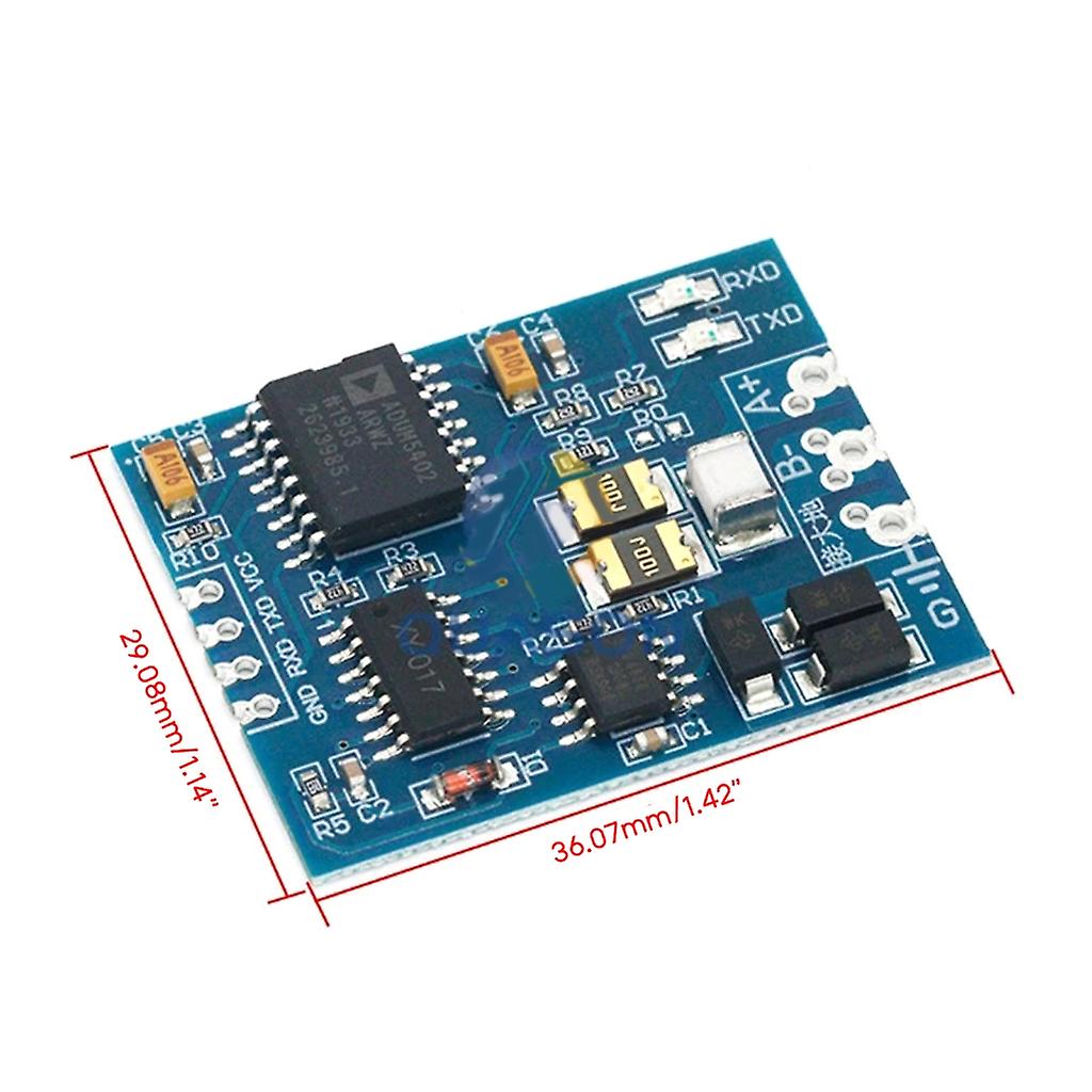 TTL to RS485 to Serial UART Hardware UART to RS485 Converter RS485 to ...