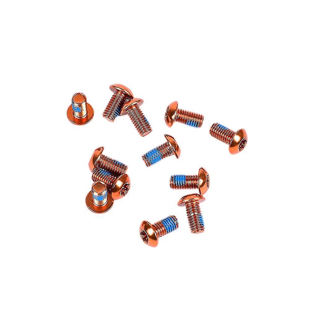 12 Pieces Disc Brake Rotor Bolts Alloy Colored-hao | Fruugo UK