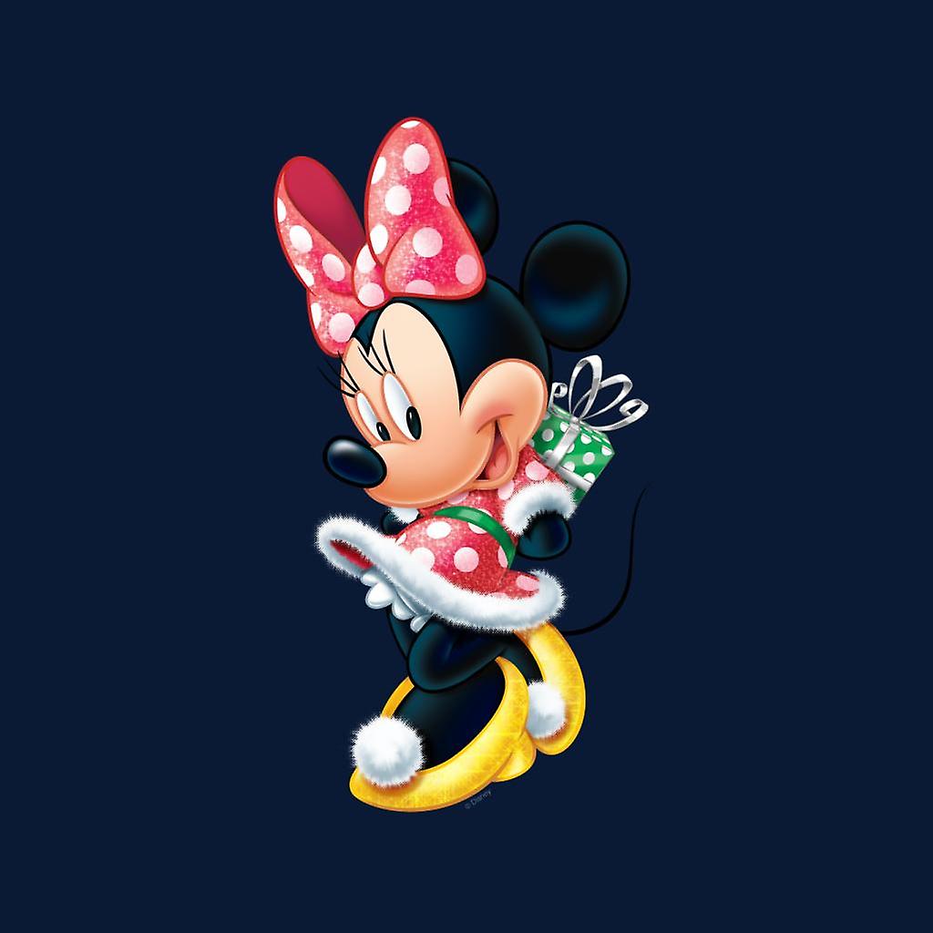 Disney Christmas Minnie Mouse Hiding Present Men's Sweatshirt | Fruugo UK