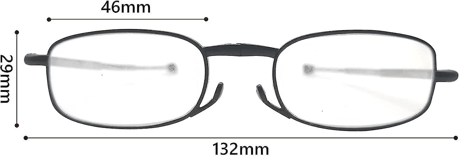 Katlanır Okuma Gözlükleri Taşınabilir Mini Okuma Gözlükleri, Erkekler ...