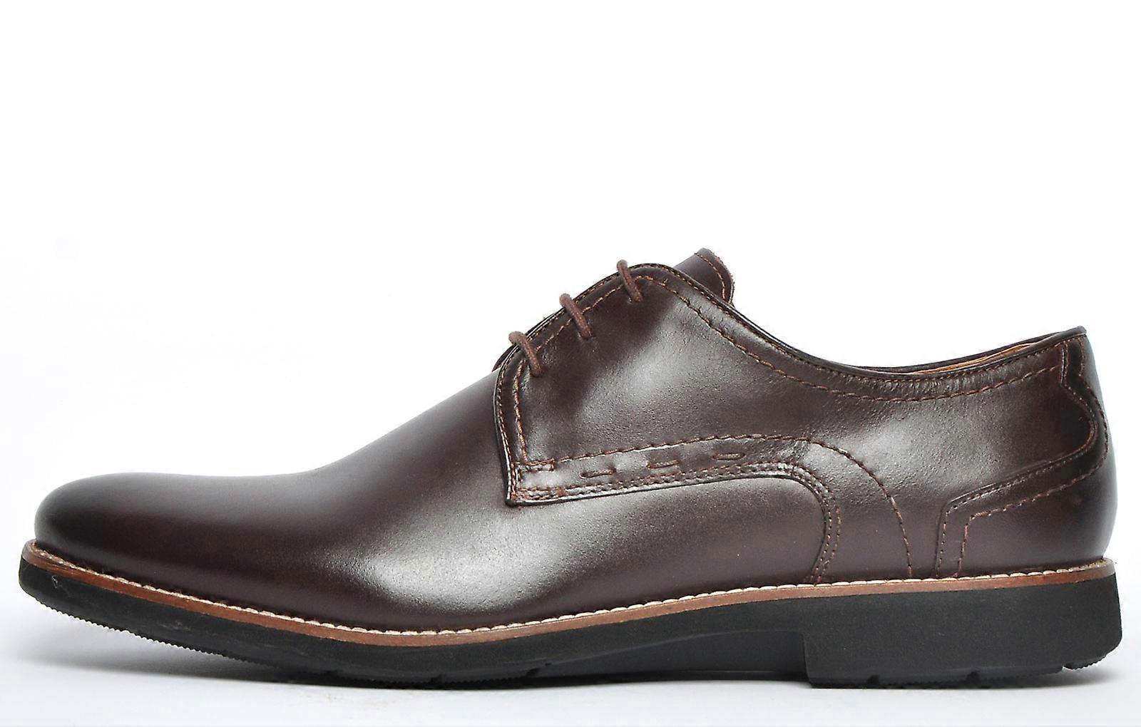Catesby England Tamar Leather Shoes Maron Brown | Fruugo UK