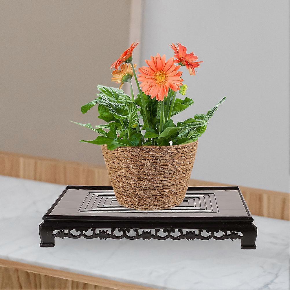 Plant Pot Stand Planter Base Flower Pot Holder Stand Crafts Display ...
