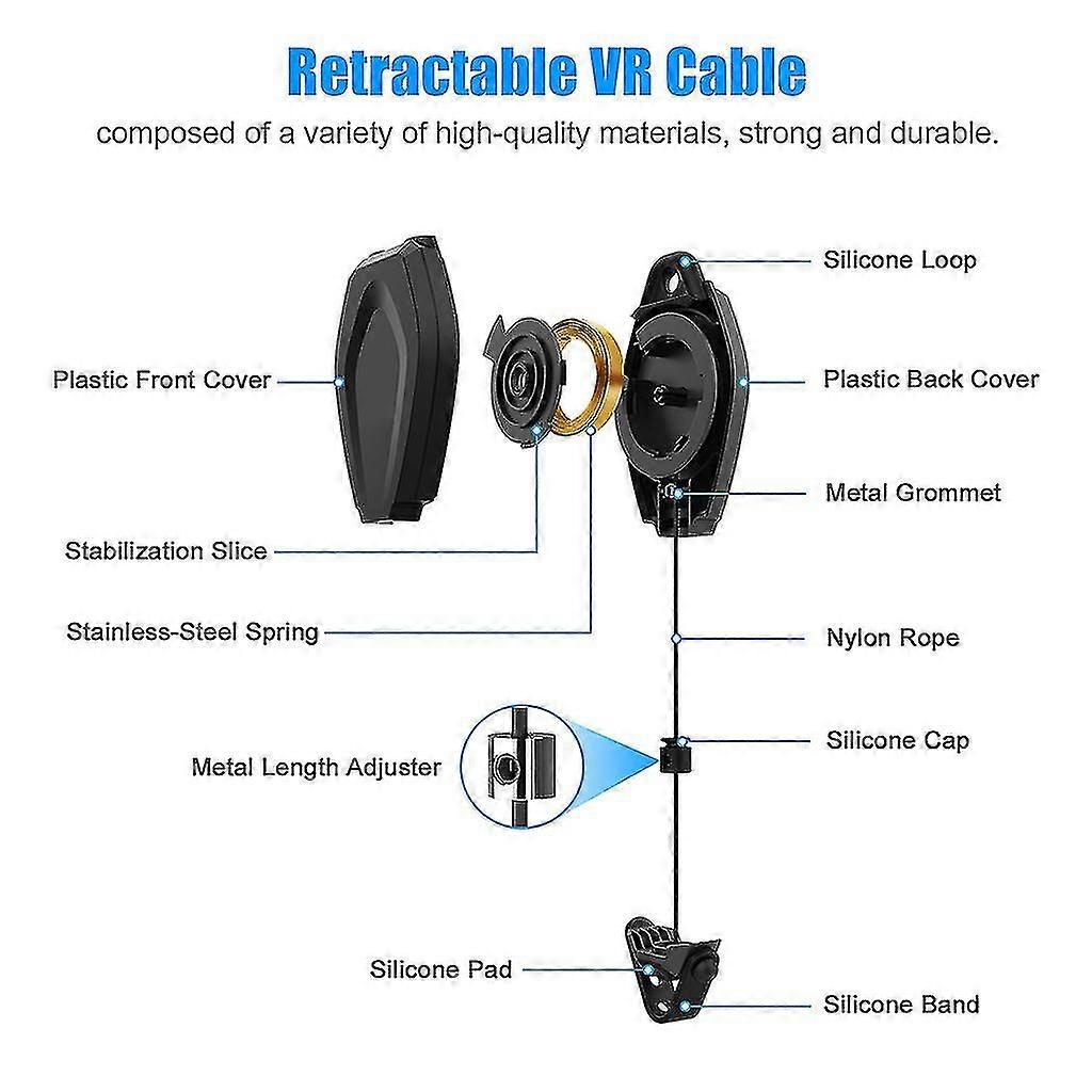 Vr Cable Management System Ceiling Pulley For Oculus Quest 2/rift Link ...