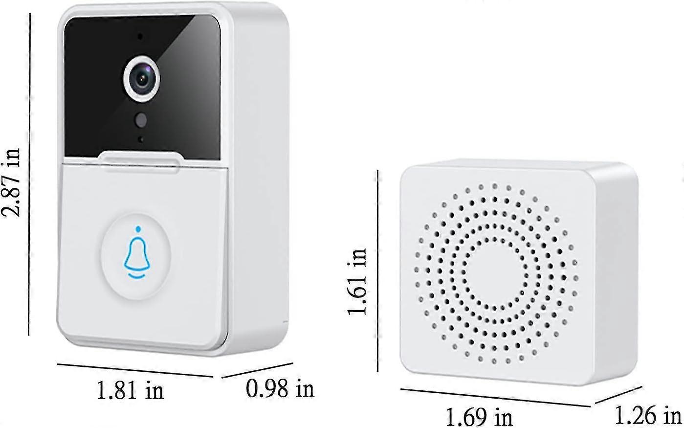 Smart Wireless Remote Video Doorbell - Intelligent Visual Home Intercom ...