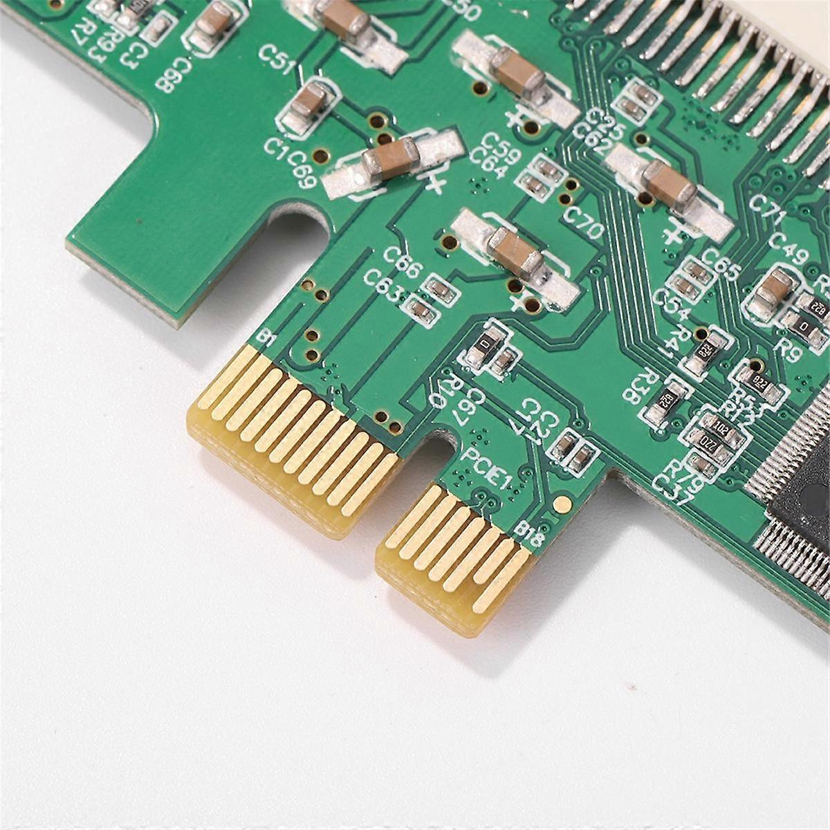 PCIE to PCI Adapter PCI Express X1 to PCI Expansion Card Riser Board ASM1083 Chipset with 4-Pin ...