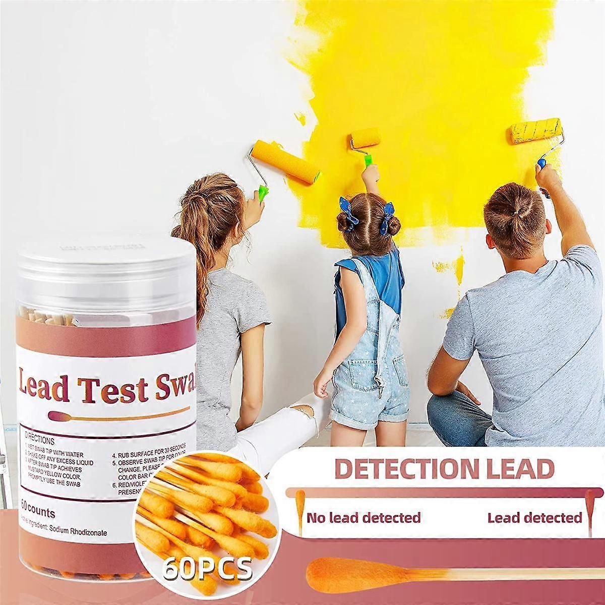 Lead Test Kit Swabs - Lead Paint Test Kit, Lead Check Swab Use, Test ...