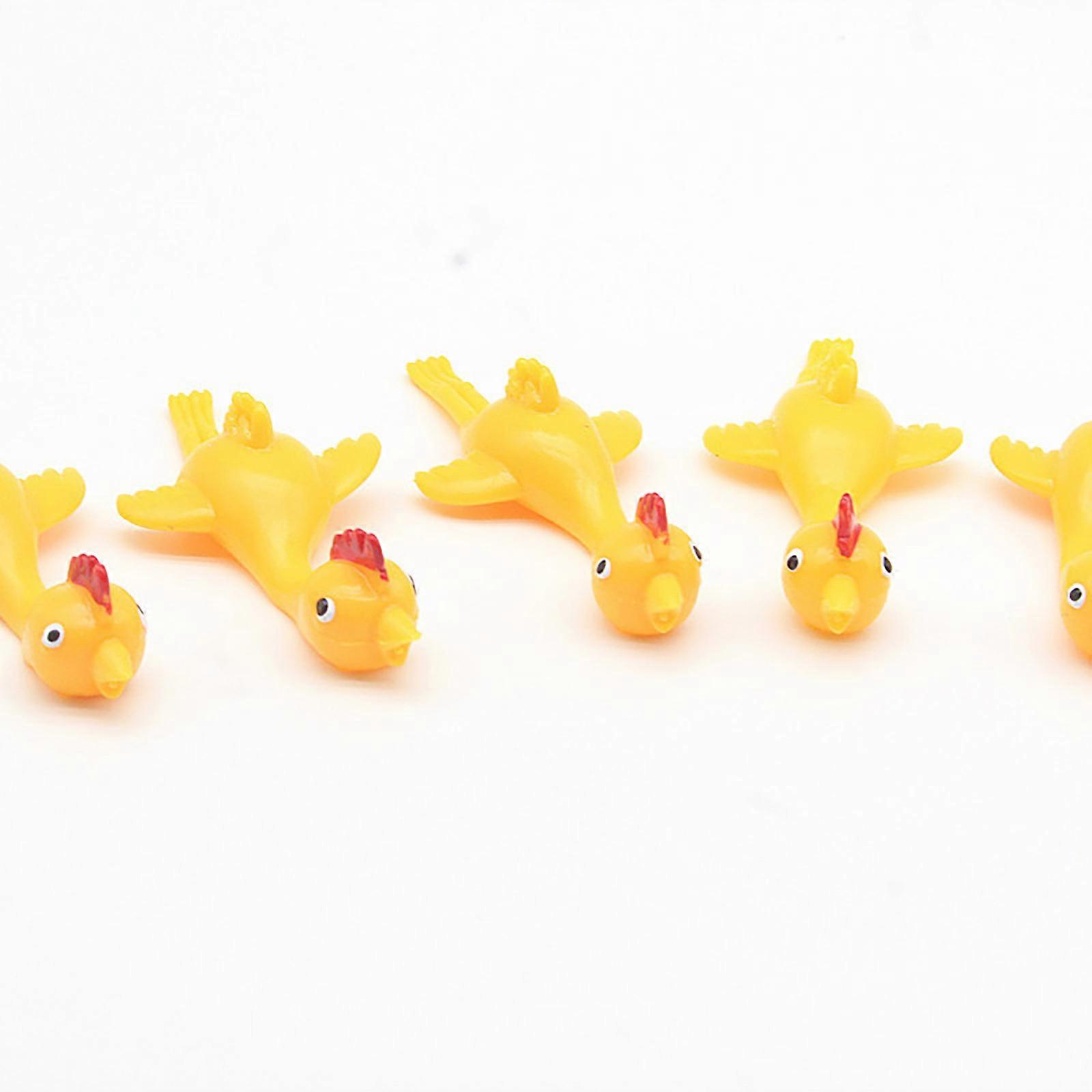 Rubber Chicken Flick Chicken Flying Chicken Flingers Stretchy Christmas ...