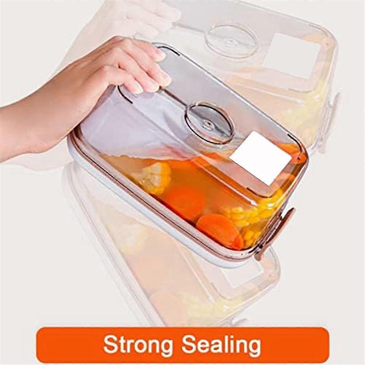 Airtight Food Storage Containers, Shatter Resistant Food Preservation ...