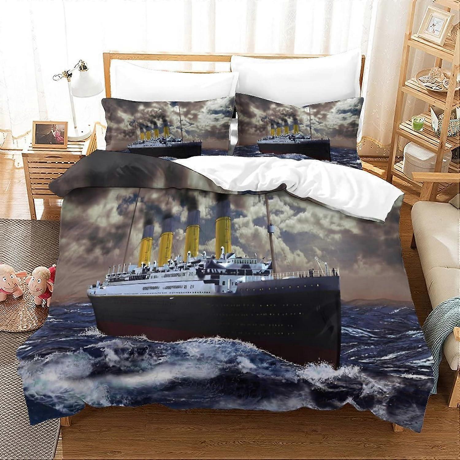 Titanic Jack and Rose Duvet Cover Set D Bedding Set with Duvet Cover ...