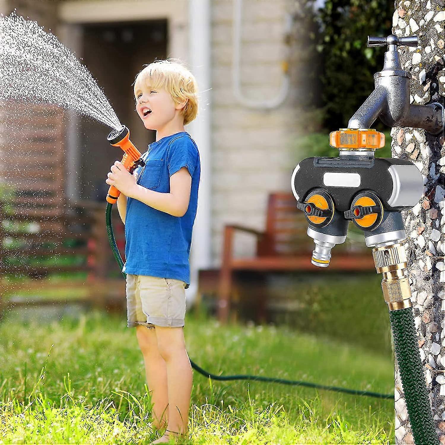 4-way Water Distributor, 3/4" And 1/2" Water Distributor With Adapter ...