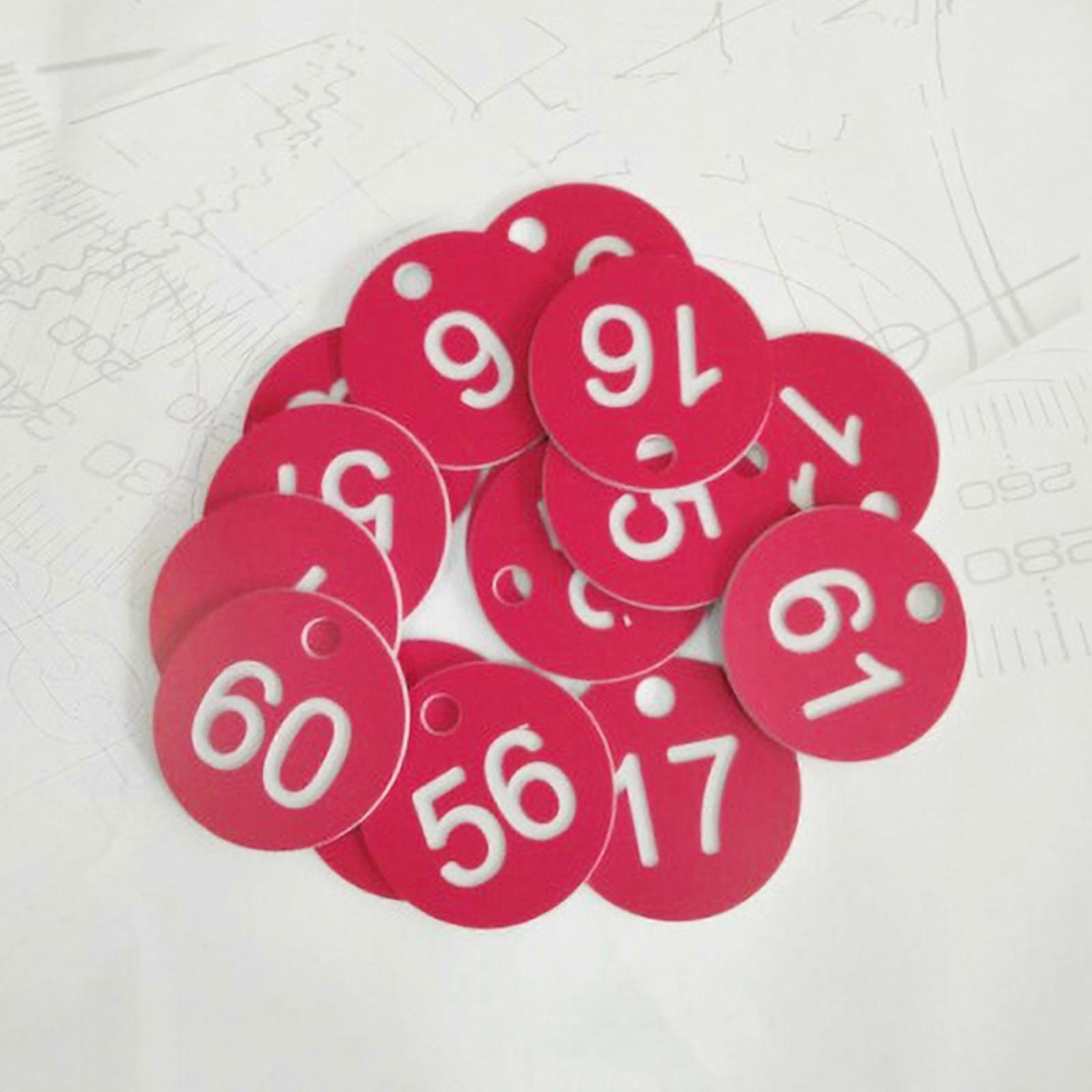 Numbered Tags Label Tags Clothes Coat Hanger Office Index Supply 1-100 ...