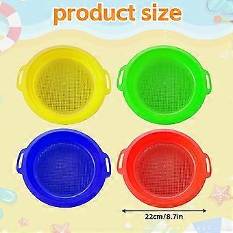 Beach Sand Sifter Sieves Toy, Sand Sifter, Sand Beach Set for Kids ...
