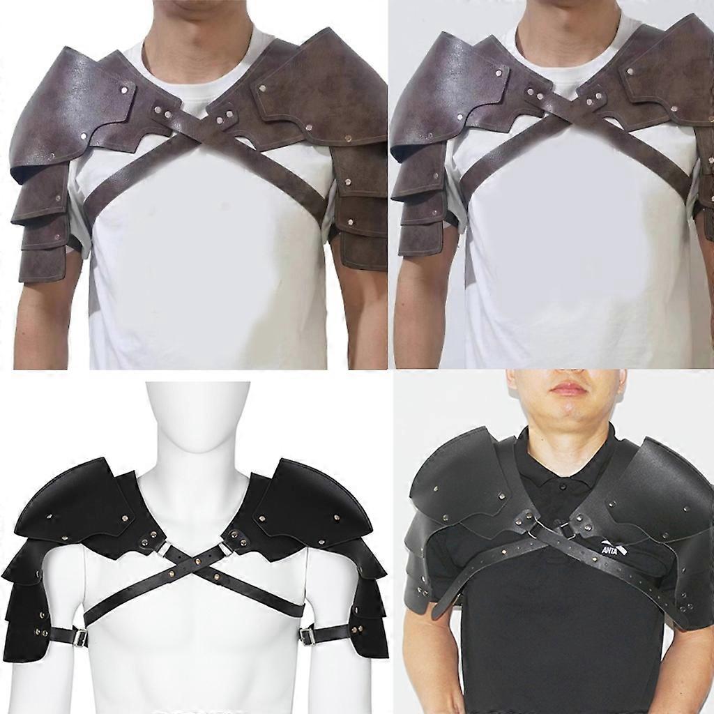 Men Shoulder Armor Steampunk Armor for Halloween Cosplay | Fruugo UK