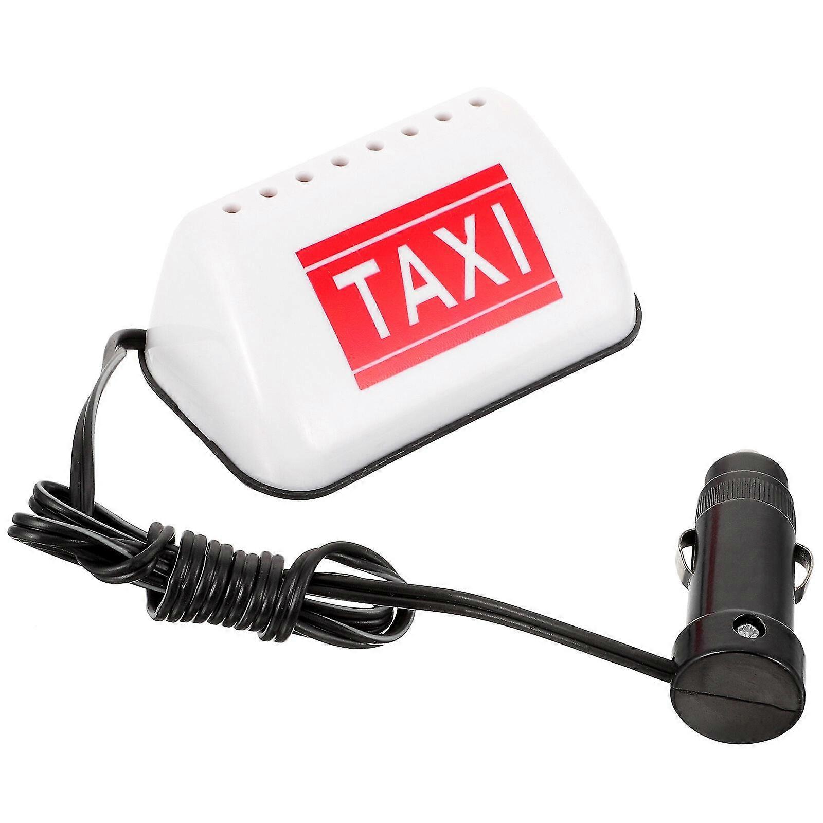 Taxi Sign Top Light Led Taxi Sign Vintage Cab Roof Top Illuminated Sign ...