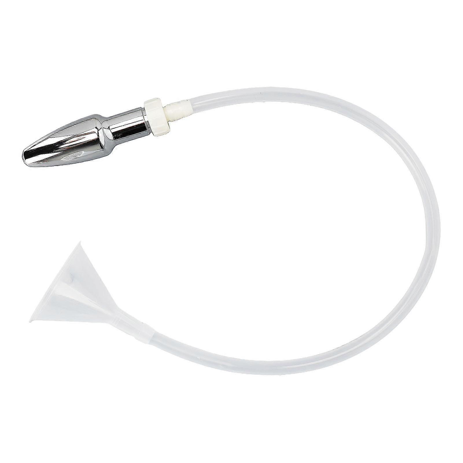 Funnel Hose Enema Cleaning Plug Comfortable Safe Keeping Enema Anal ...